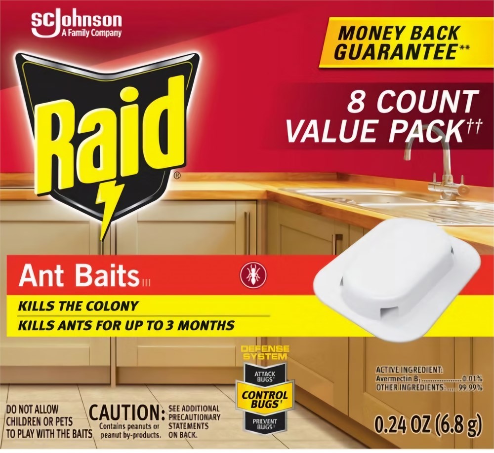Blue Bird Pallets - Raid Indoor Ant Traps - 0.24 oz